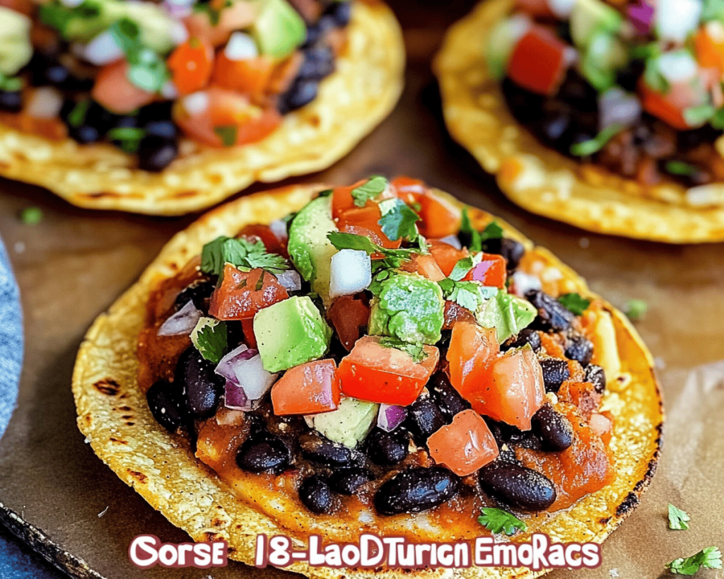 Crispy Black Bean Tostadas – Easy & Flavor-Packed! – Welcome Home