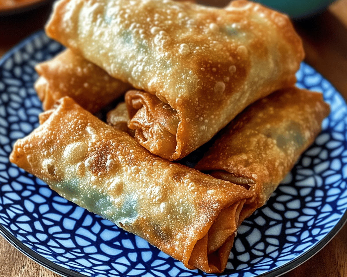 Crispy Homemade Egg Rolls Recipe – Welcome Home