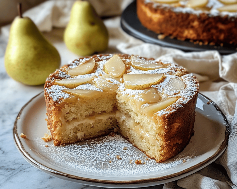 Italian Pear Cake – Welcome Home