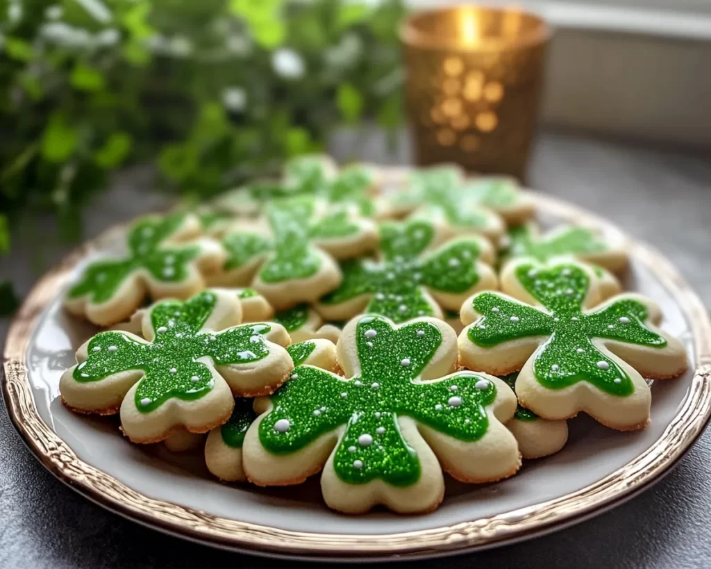 St Patrick’s Day Shamrock Sugar Cookies – Welcome Home
