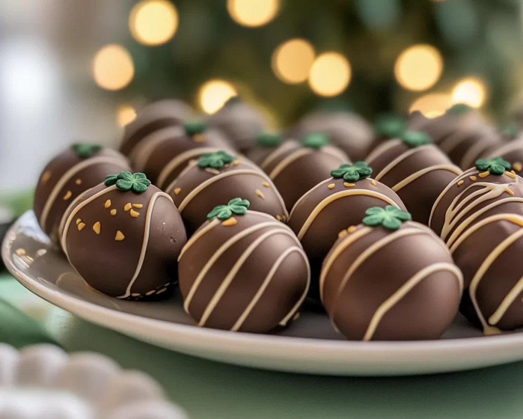 St Patrick’s Day Irish Cream Truffles – Welcome Home