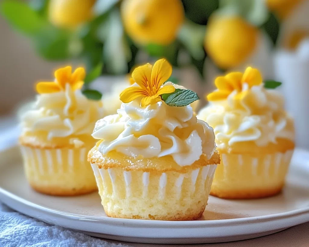 Spring Dessert: Lemon Yogurt Cake Cups – Welcome Home