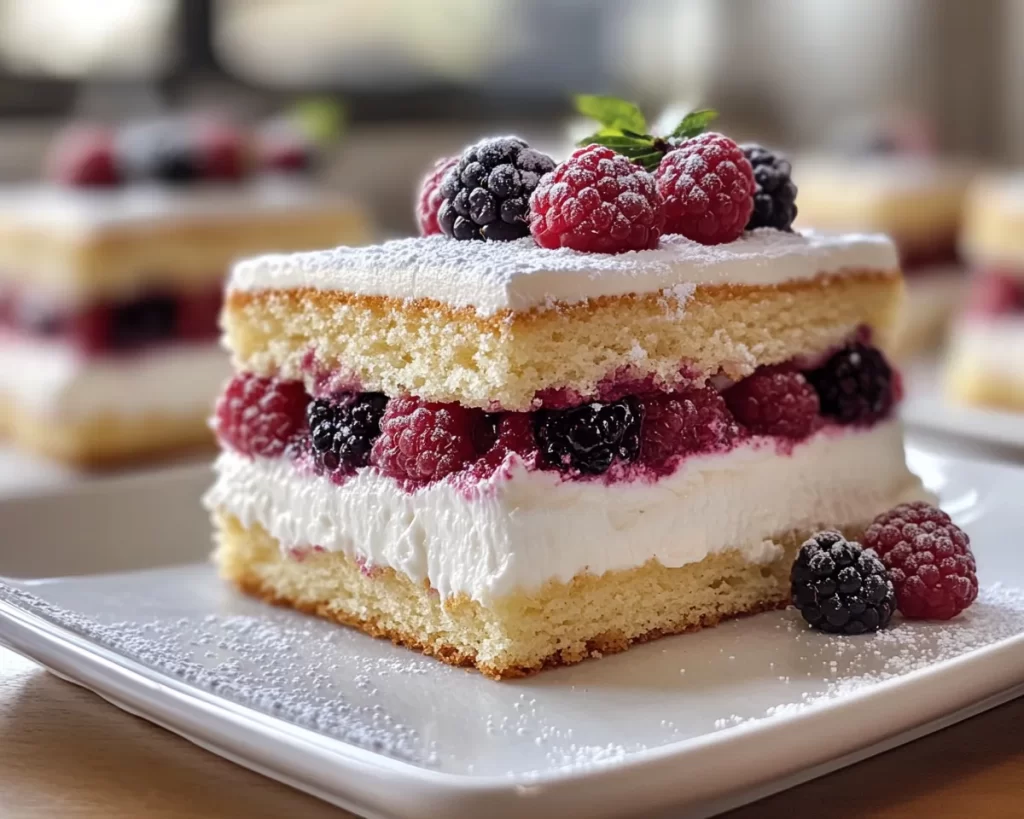 Spring Baking: Mini Vanilla Berry Layer Cakes (Easy + Pretty) – Welcome ...
