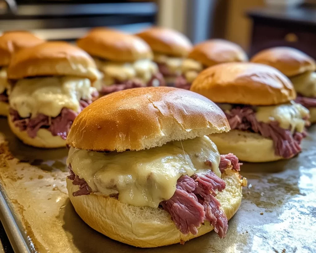 St Patrick’s Day Corned Beef Sliders – Welcome Home
