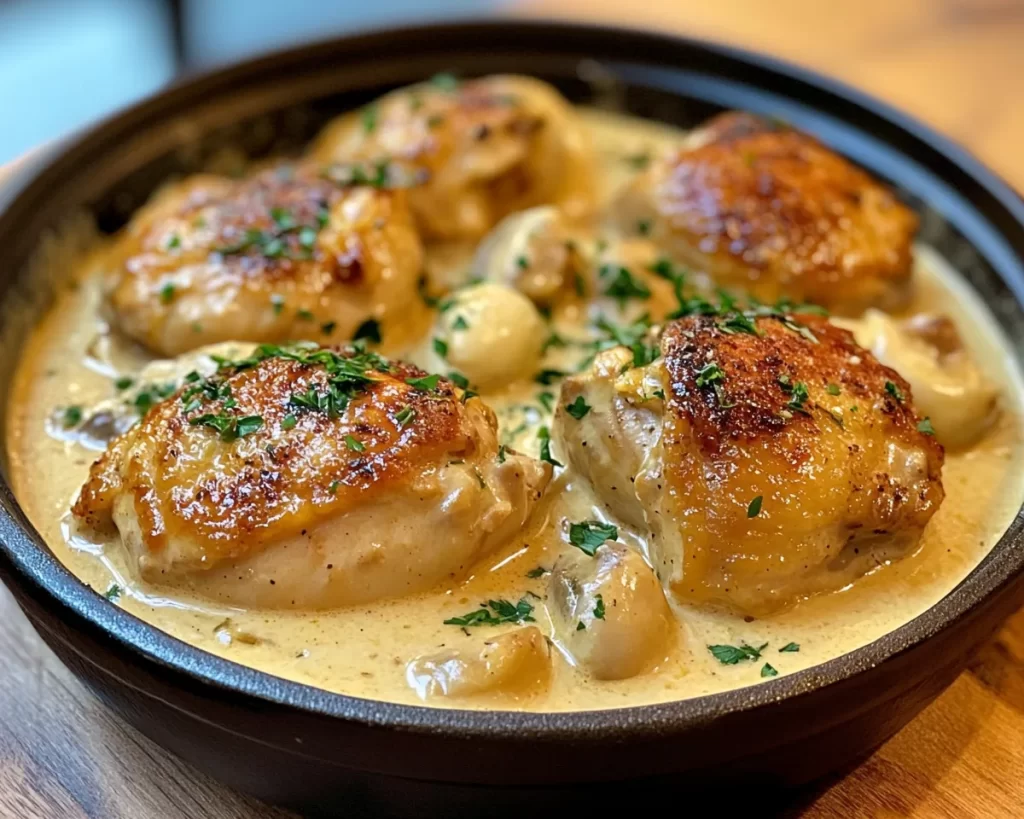 Mother’s Day Creamy Garlic Chicken – Welcome Home